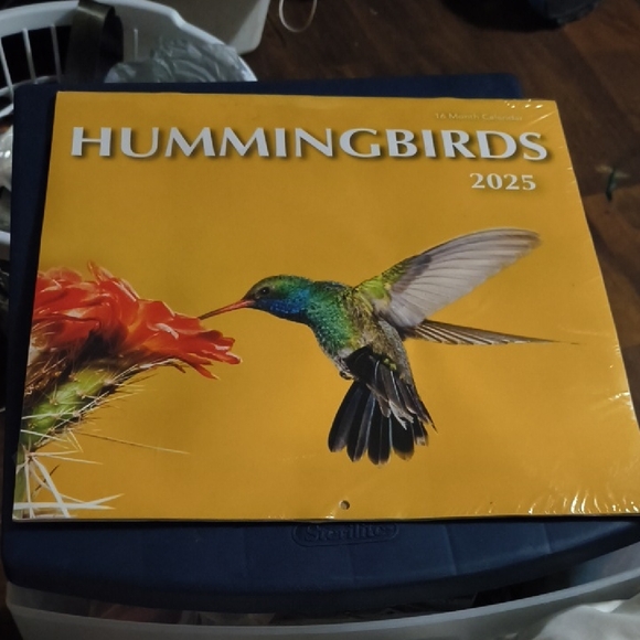 Office | Hummingbirds 225 Calendar Vibrant Yellow Cover | Poshmark